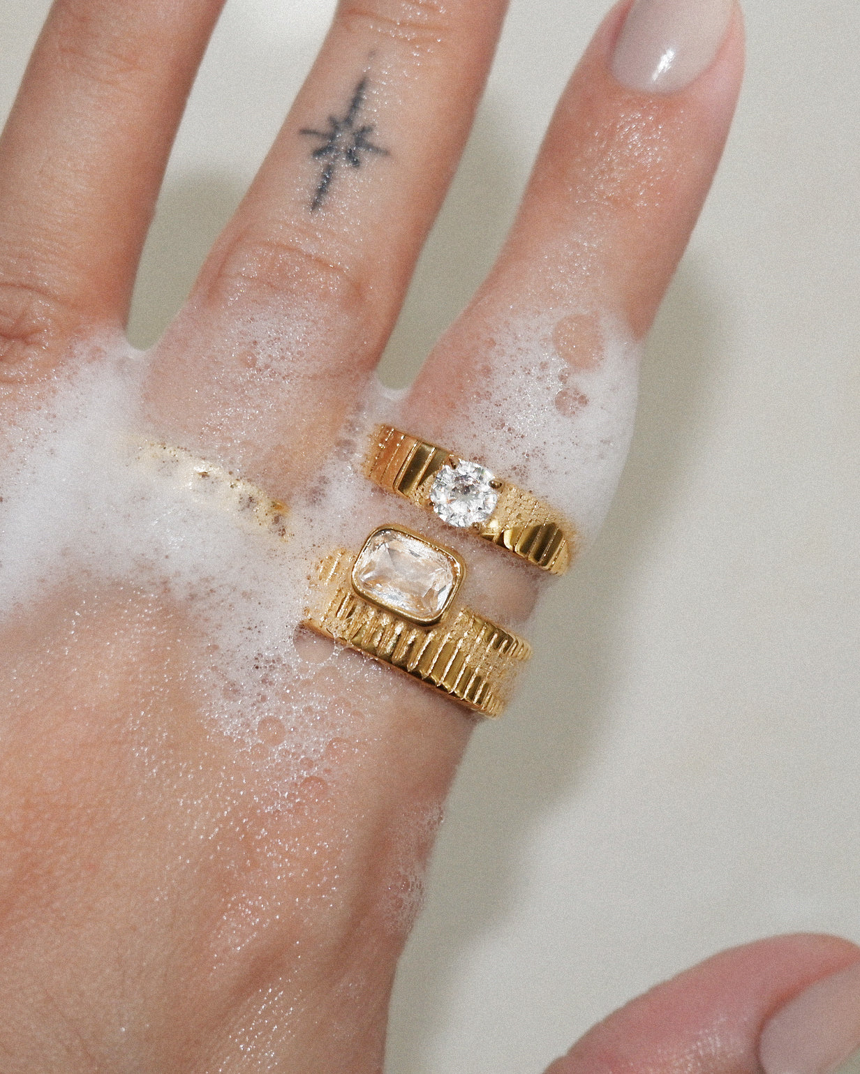 Flecked with Gold