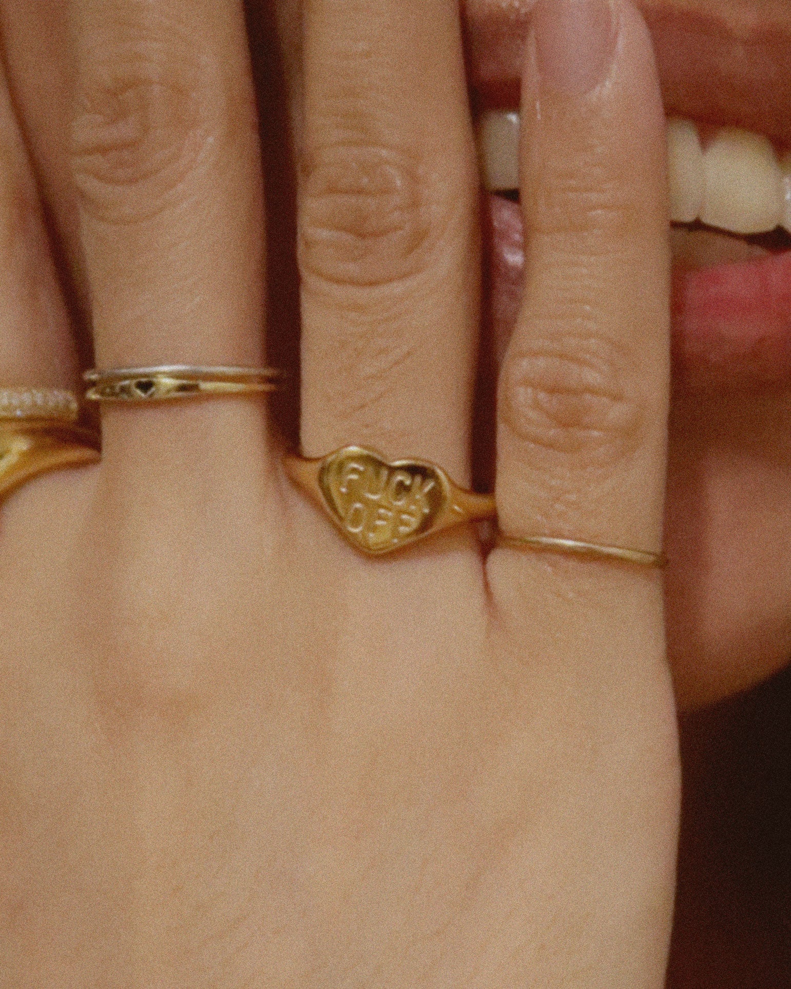 Flecked with Gold